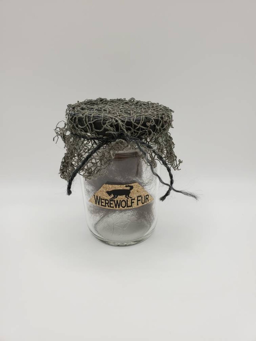 Halloween Werewolf Fur Witch Apothecary Potion Jars - Etsy