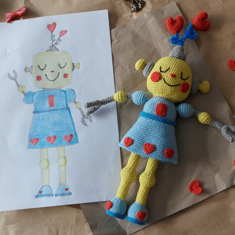 Robotic Bunny Toy - Etsy