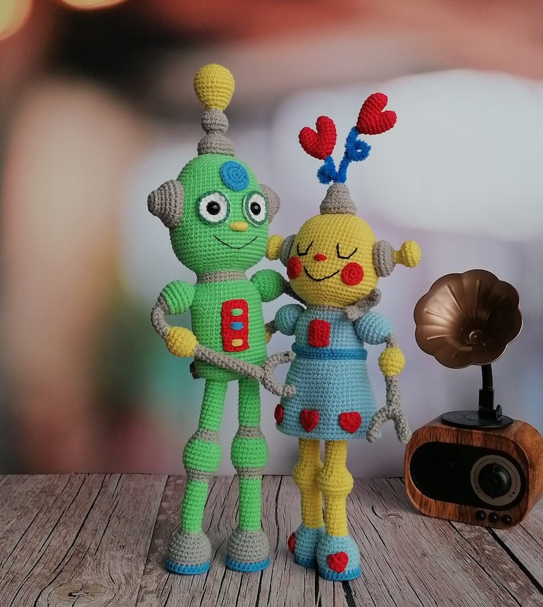 Eng ROBOT DODİ, Amigurumi Pattern, Crochet Doll Pdf - Etsy