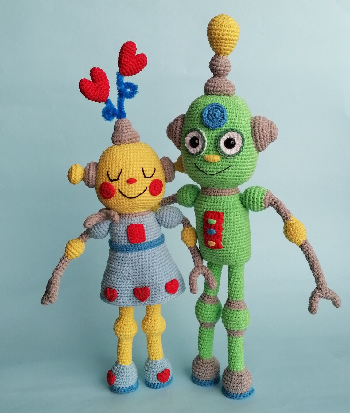 Eng ROBOT DODİ Amigurumi Pattern Crochet Doll Pdf - Etsy