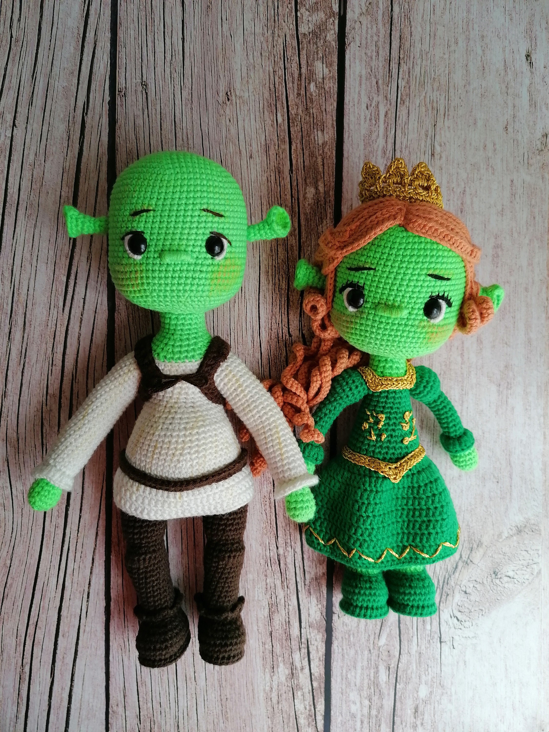 Amigurumi SHREK ENG Pdf, Crochet Shrek, Knitting Shrek Pattern Pdf - Etsy