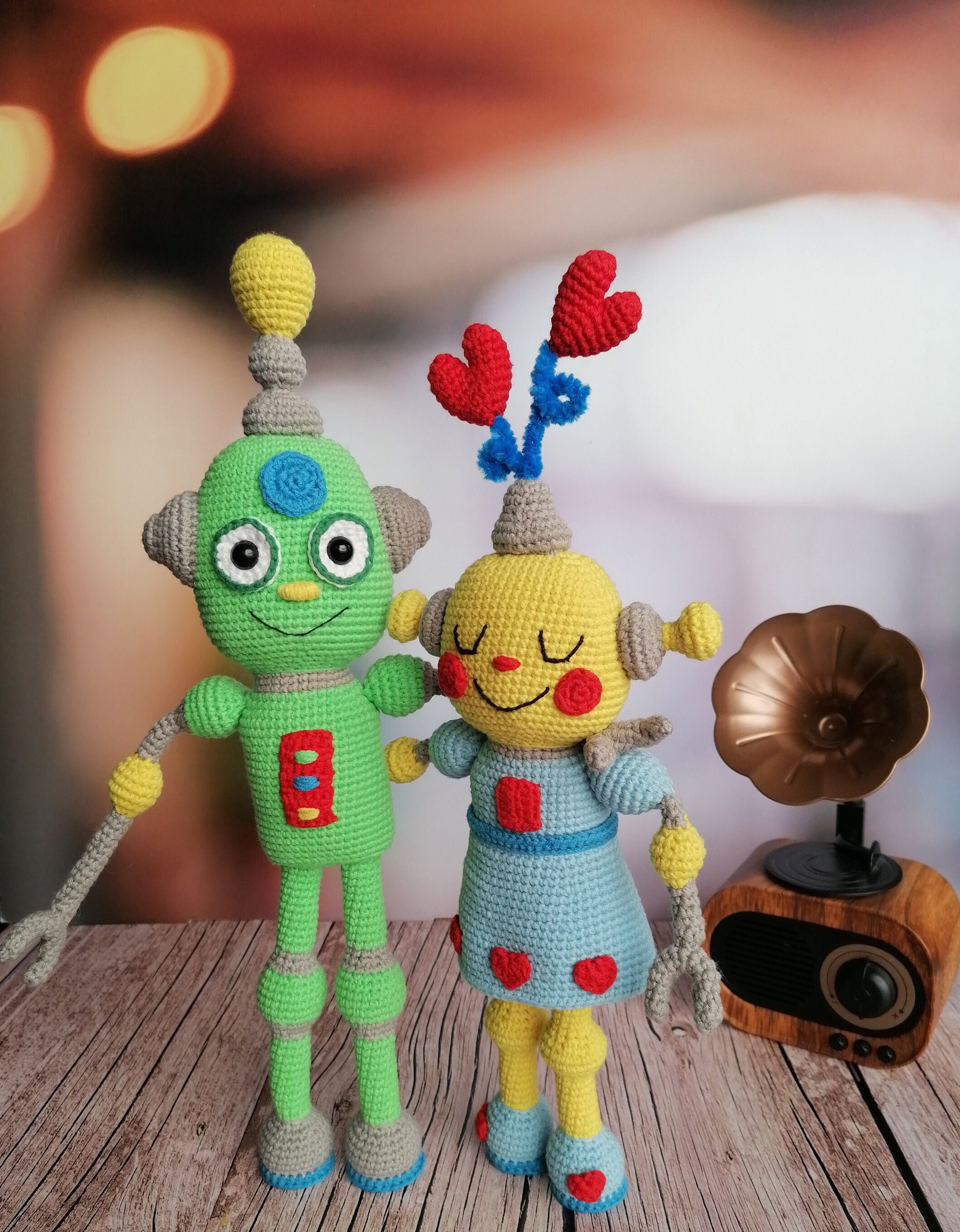 Eng ROBOT DODİ Amigurumi Pattern Crochet Doll Pdf - Etsy