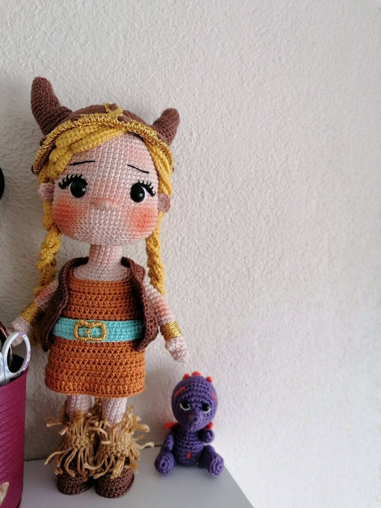 Eng Viking RUNA Doll, Amigurumi Pattern, Crochet Doll Pdf - Etsy