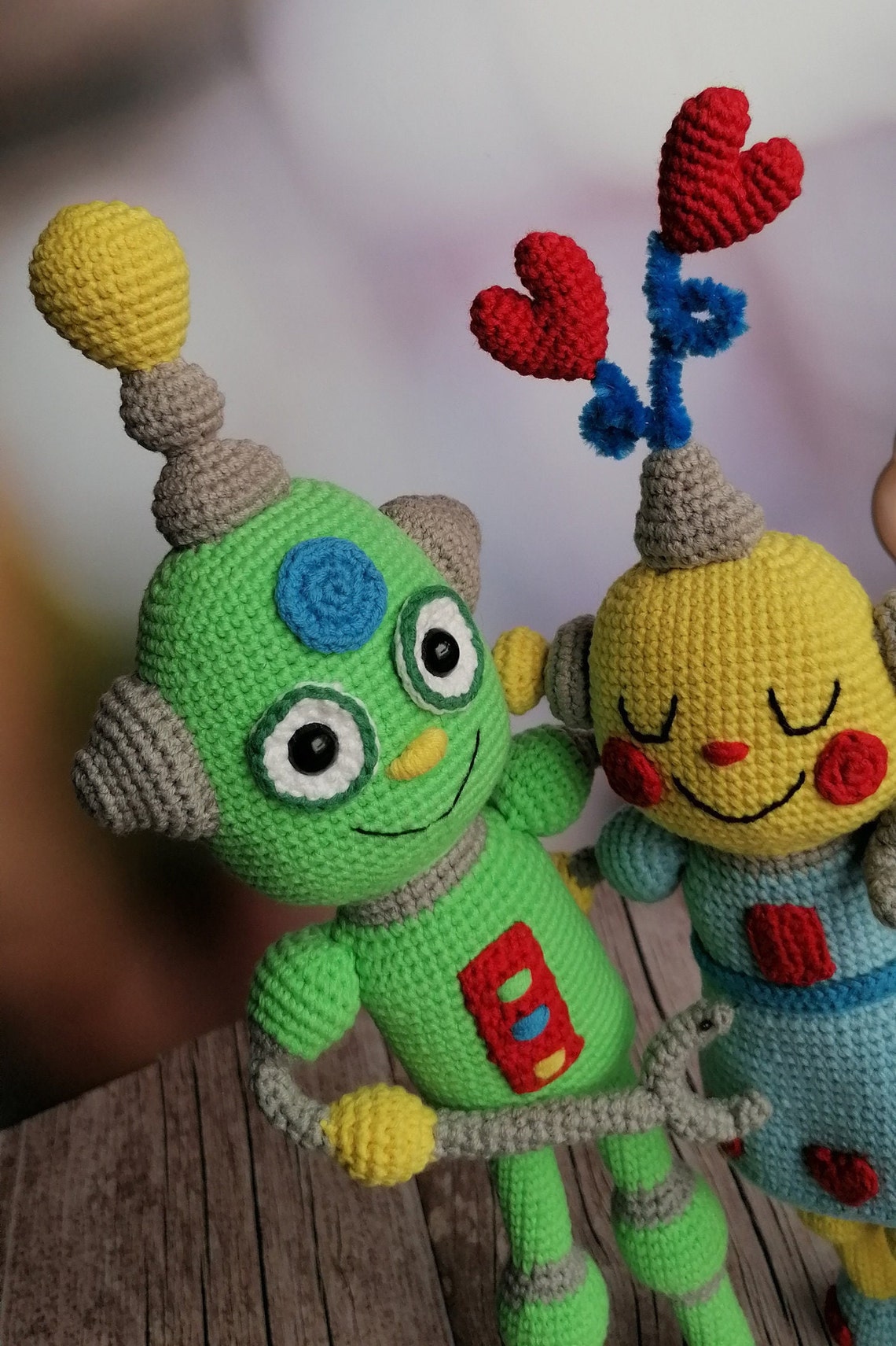 Eng ROBOT DODİ Amigurumi Pattern Crochet Doll Pdf - Etsy