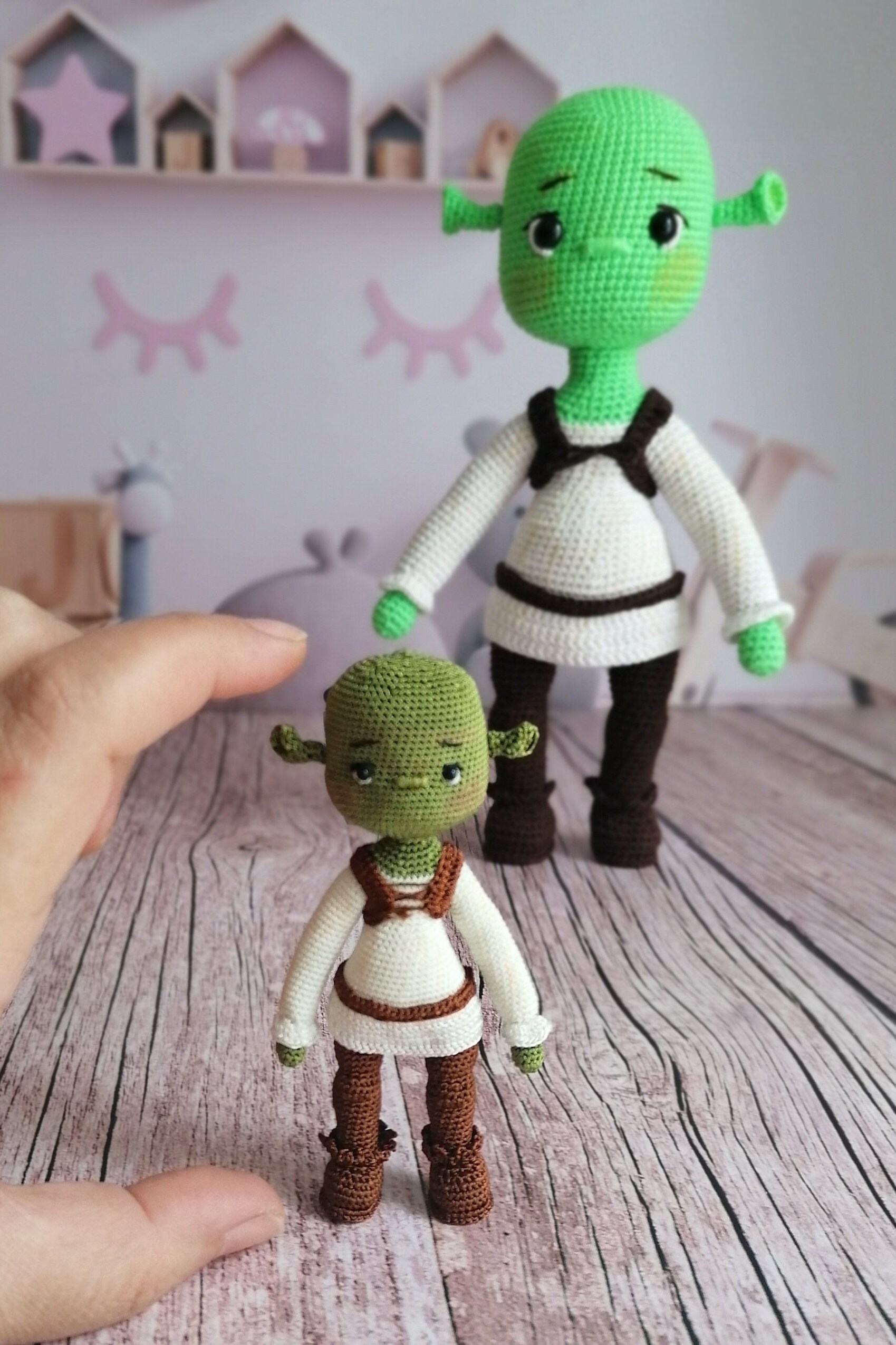 Amigurumi SHREK ENG Pdf, Crochet Shrek, Knitting Shrek Pattern Pdf - Etsy
