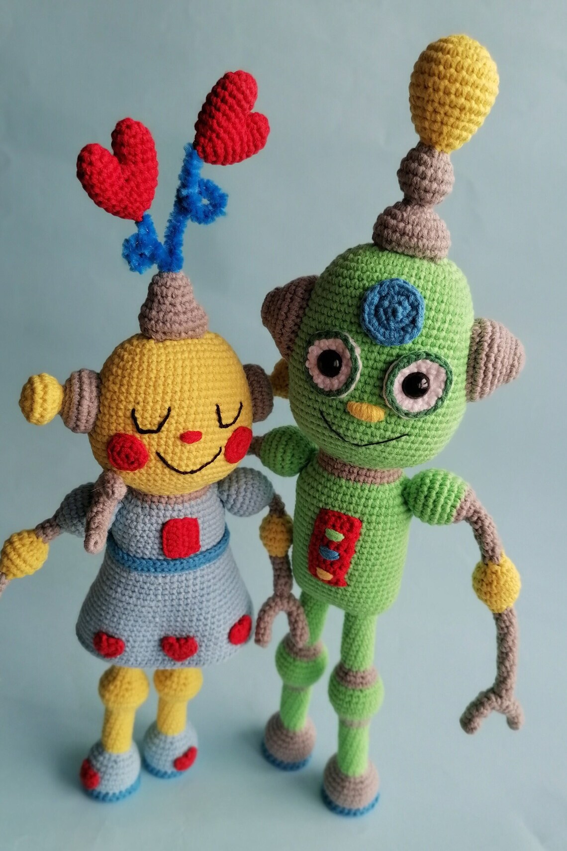 Eng ROBOT DODİ Amigurumi Pattern Crochet Doll Pdf - Etsy