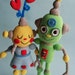 Eng ROBOT DODİ Amigurumi Pattern Crochet Doll Pdf - Etsy