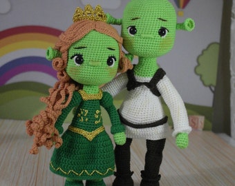 Shrek Silhouette SVG Shrek Fiona Svg Puss in (Instant Download) - Etsy