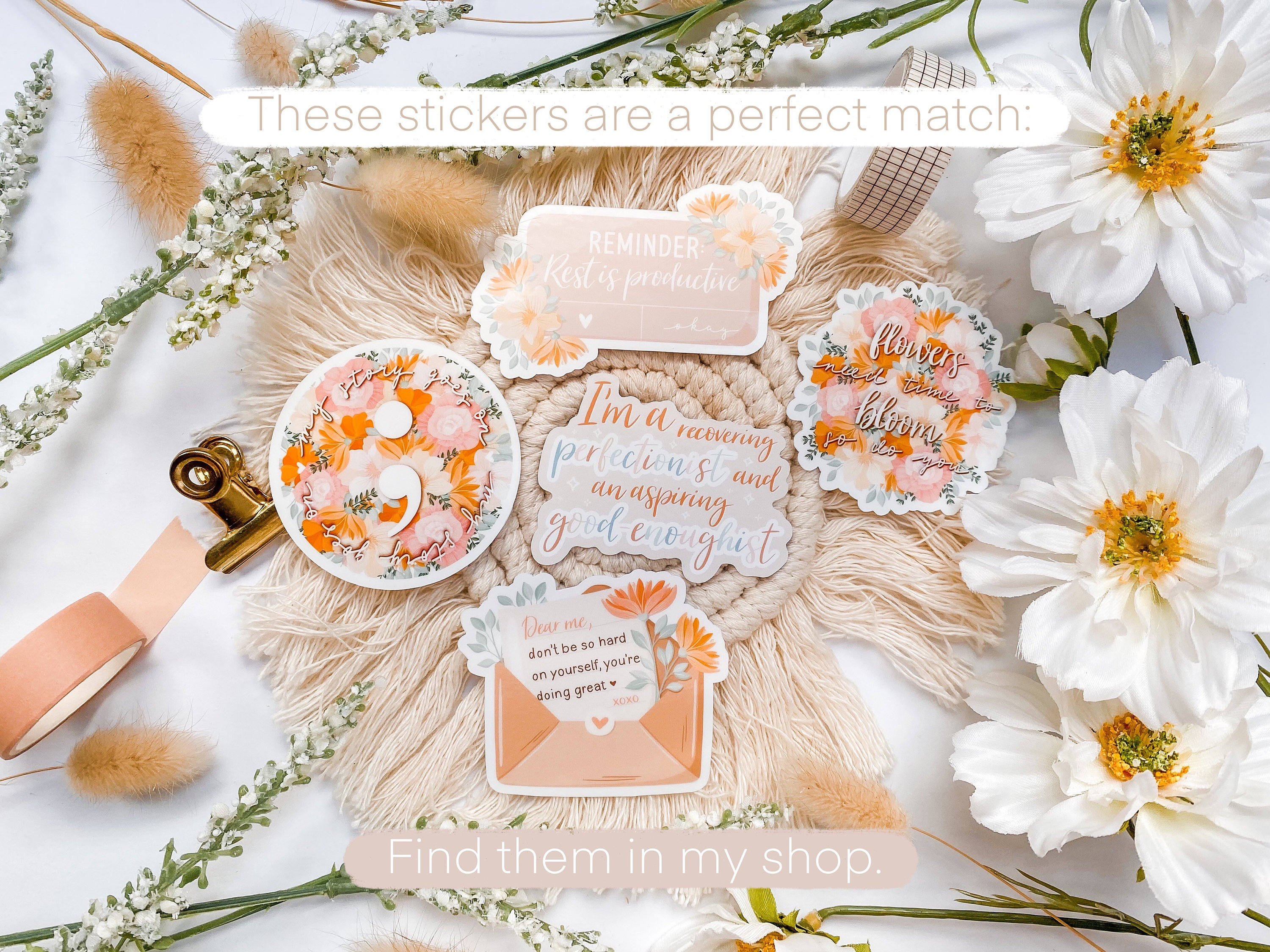 Reminder Sticker Dear Me Self Love Sticker With Quote - Etsy