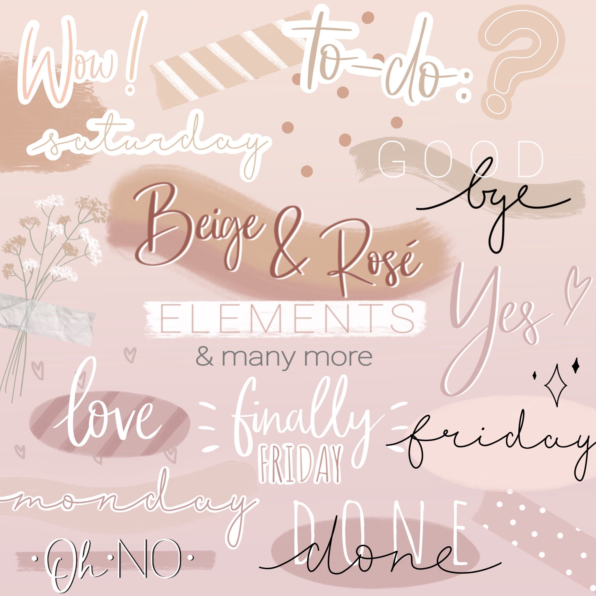 Basic Instagram Story Stickers Starter Set | Etsy