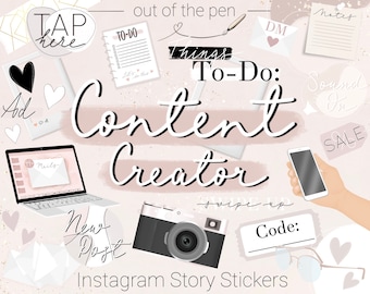 Instagram Story Sticker Content Creator | Influencer | Blogger ...