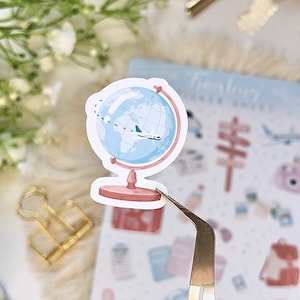 Sticker Sheet Reisen, Traveling Sticker Sheet für Journal ...