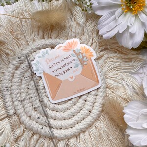 Reminder Sticker Dear Me, Self Love Sticker With Quote, Inspirational ...