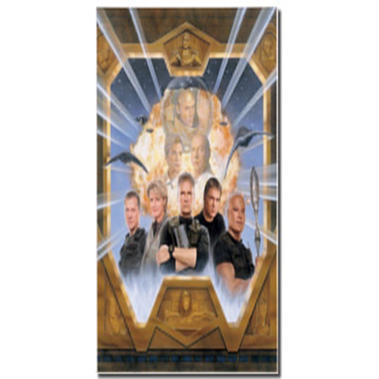 Stargate SG1 - Cast (second Version) Mini Print 12" X 16" - Etsy
