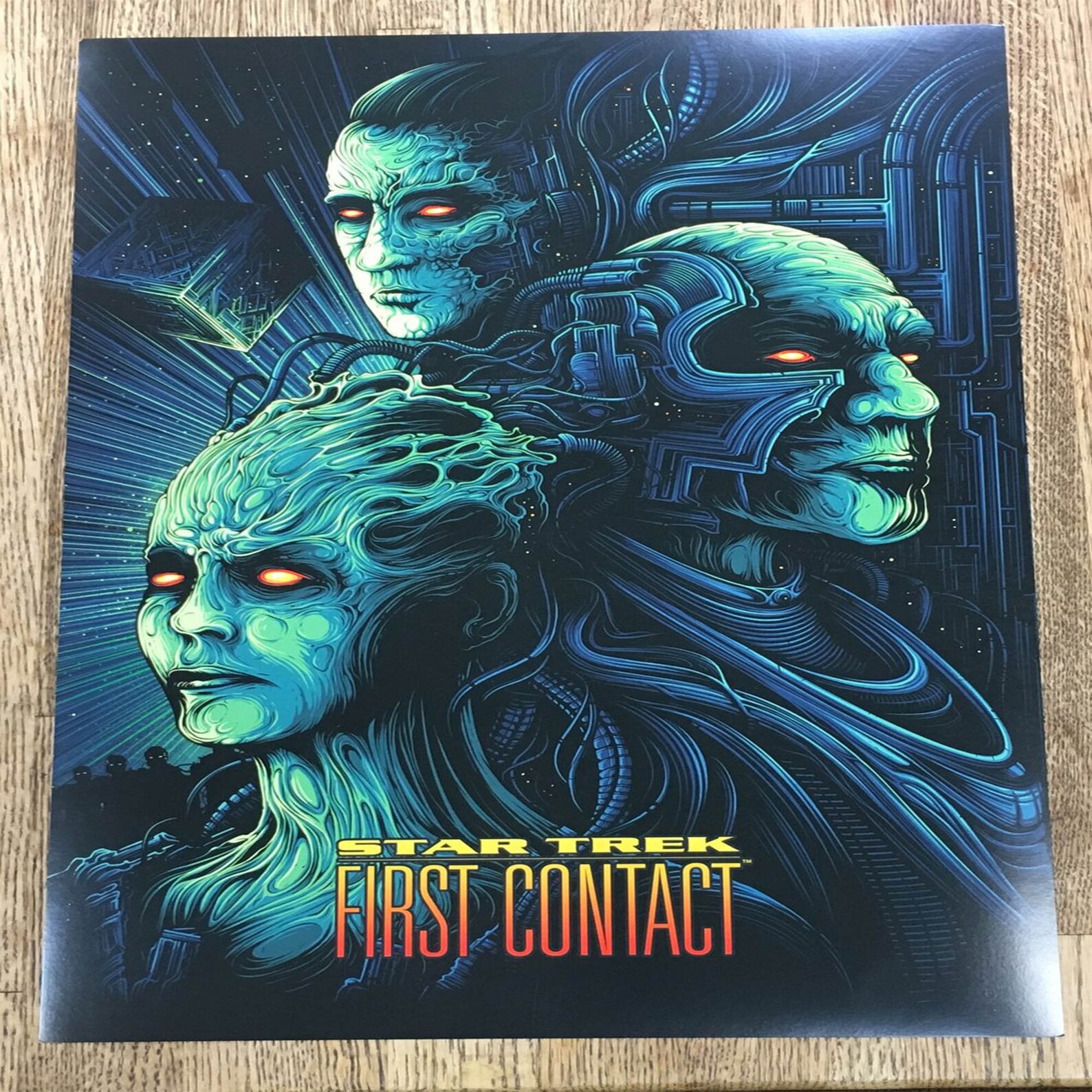First Contact Mini Print by Dan Mumford - Etsy