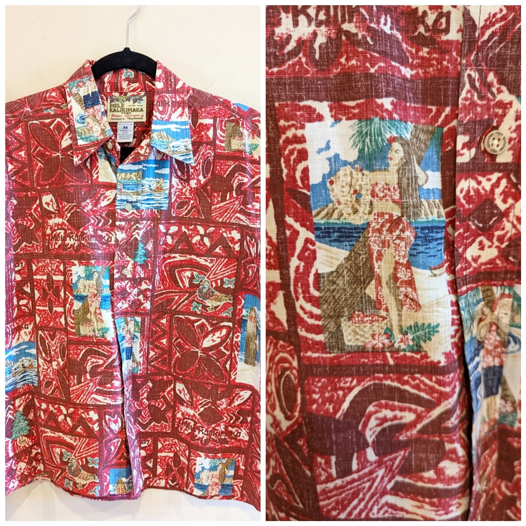 Reyn Spooner Christmas Shirt Collectible Reyn Spooner Shirt Reyn Spooner Reverse Print Shirt