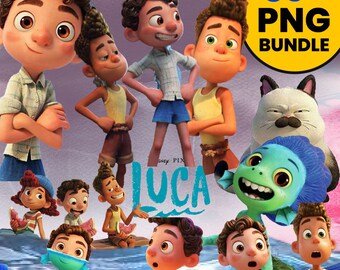 Luca Digital Clipart - Etsy