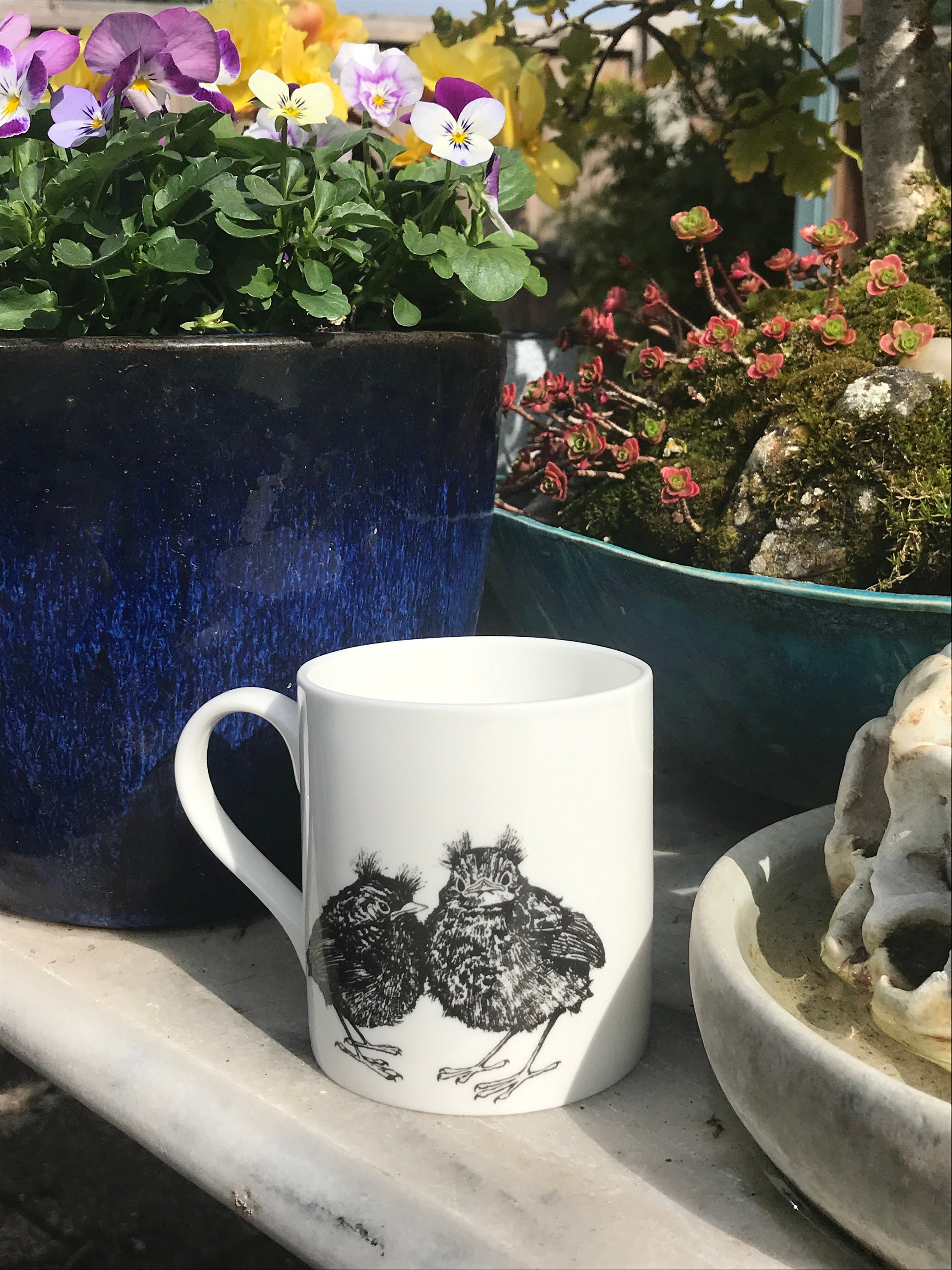Robins Fledglings Cheeky Jack Exclusive Fine Bone China Mug - Etsy