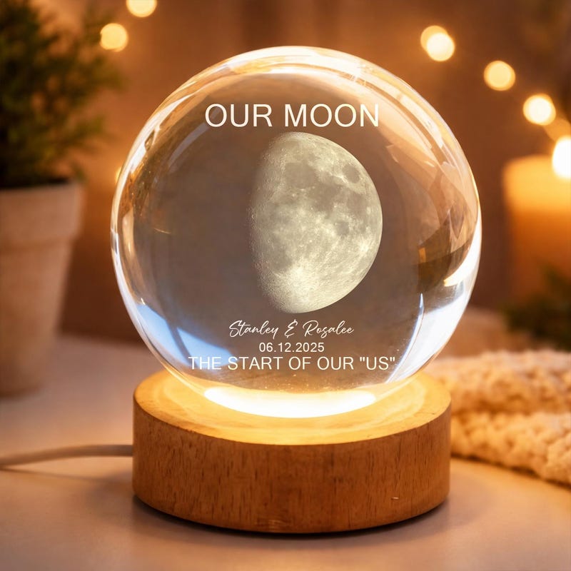 Our Moon Light - Etsy