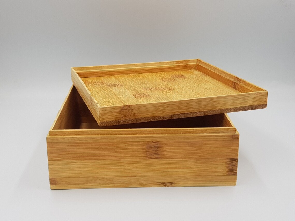 Custom Designed Bamboo Box Custom Bamboo Box Personalized - Etsy