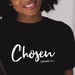 Chosen T-shirt God and Faith Shirt Christian Shirt Religious Shirt for ...