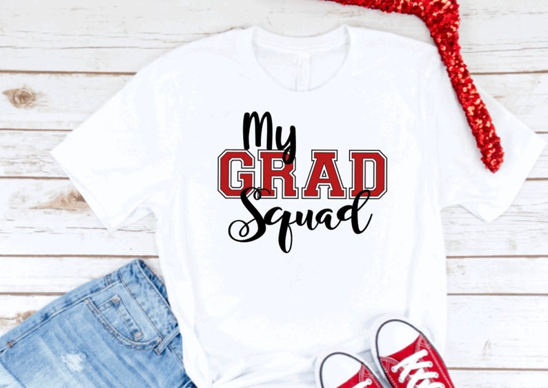 Grad Squad Personalized Graduation Shirt/college Graduation Shirt ...