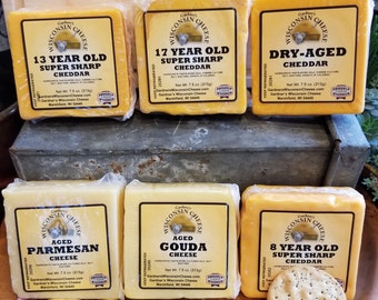 Gift of Wisconsin Cheese and Sausage Sampler - Etsy