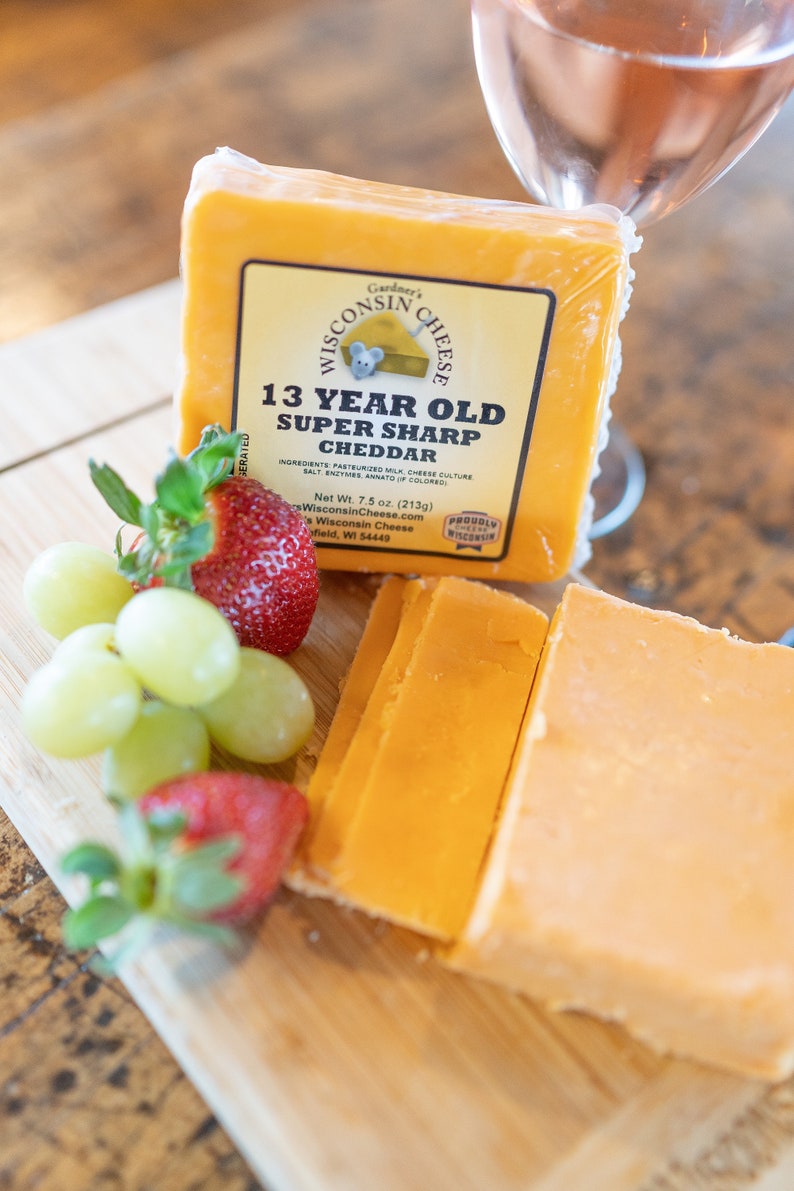Wisconsin Cheese Super-sharp Cheddar Gift - Etsy