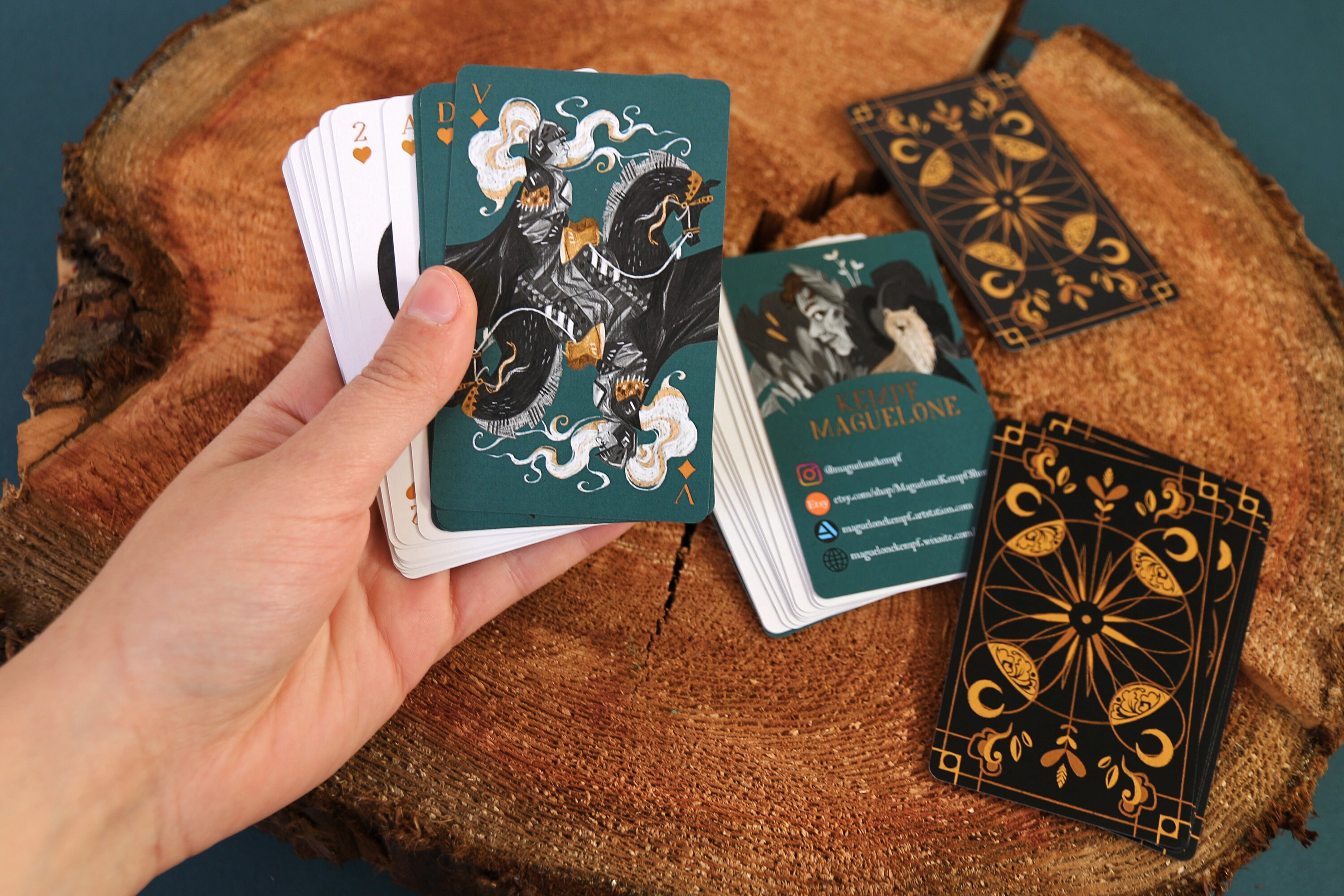 54 Card Deck Playing Cards Picture Cards - Etsy