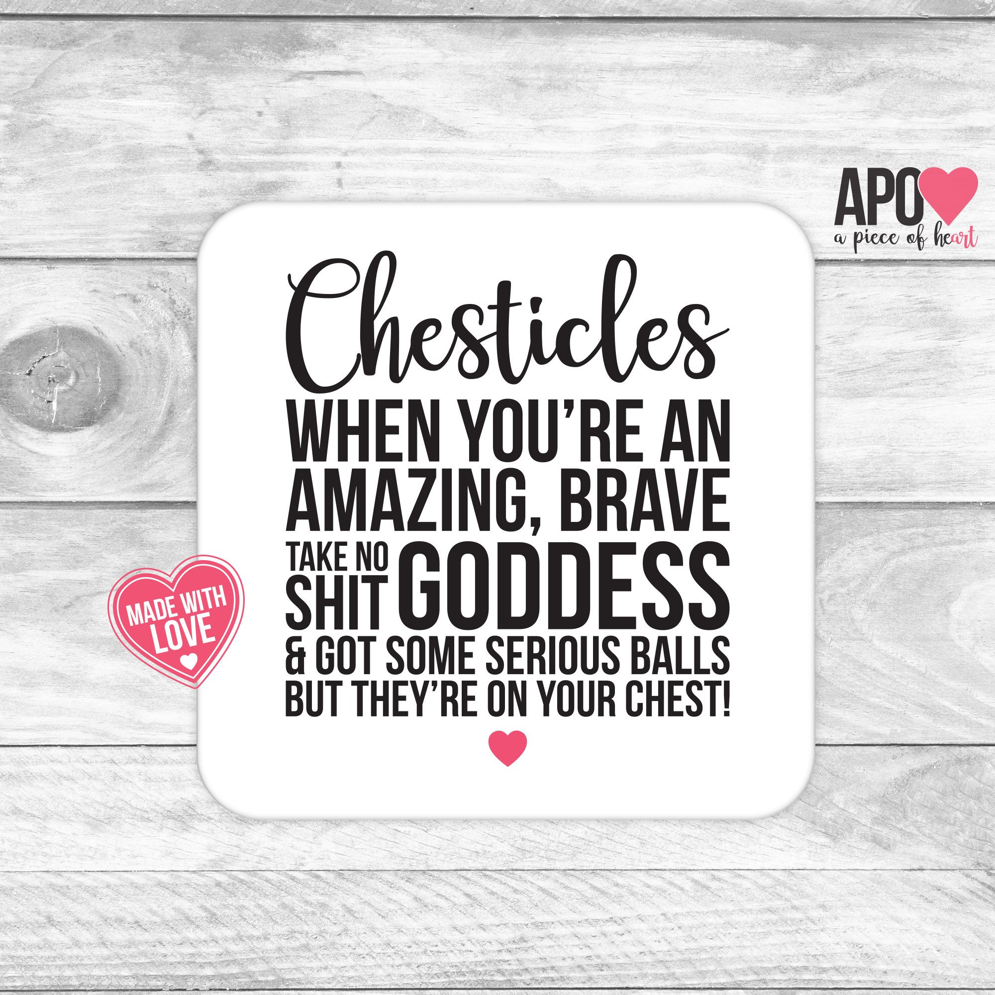 Chesticles - When You’re an Amazing, Brave, Take No Shit Goddess & Got ...
