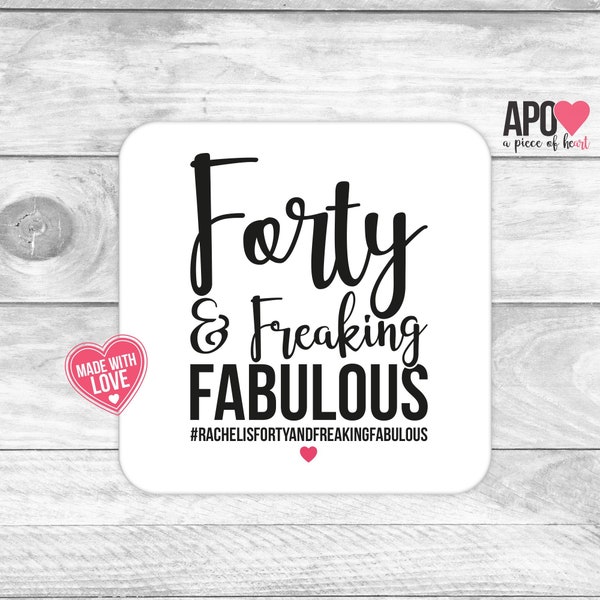 40 and Fabulous - Etsy UK