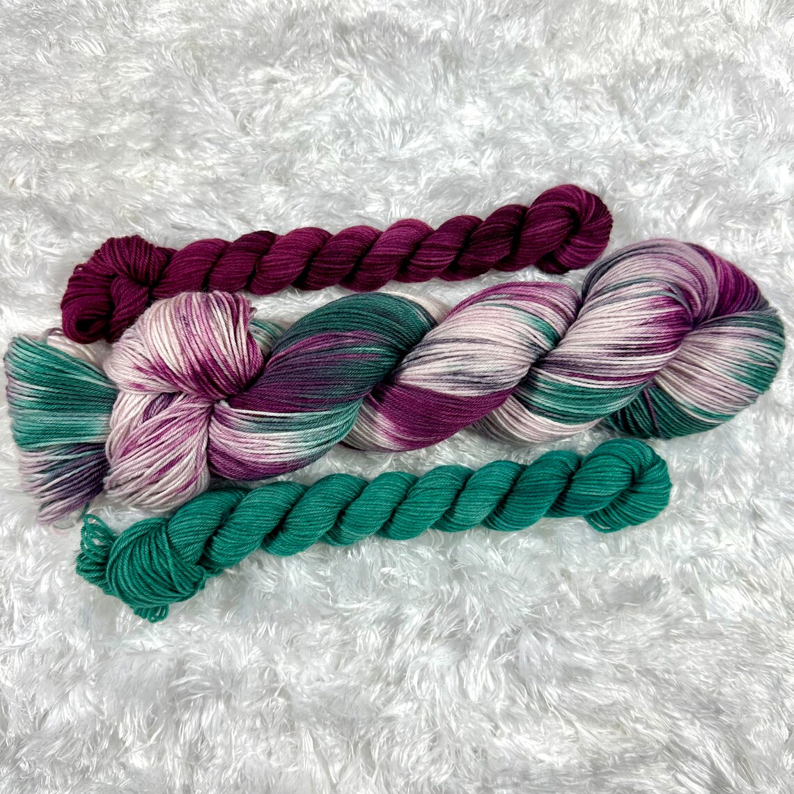 Winterberry Sock Setfull Skein 2 Mini Skeinsfingering/sock - Etsy