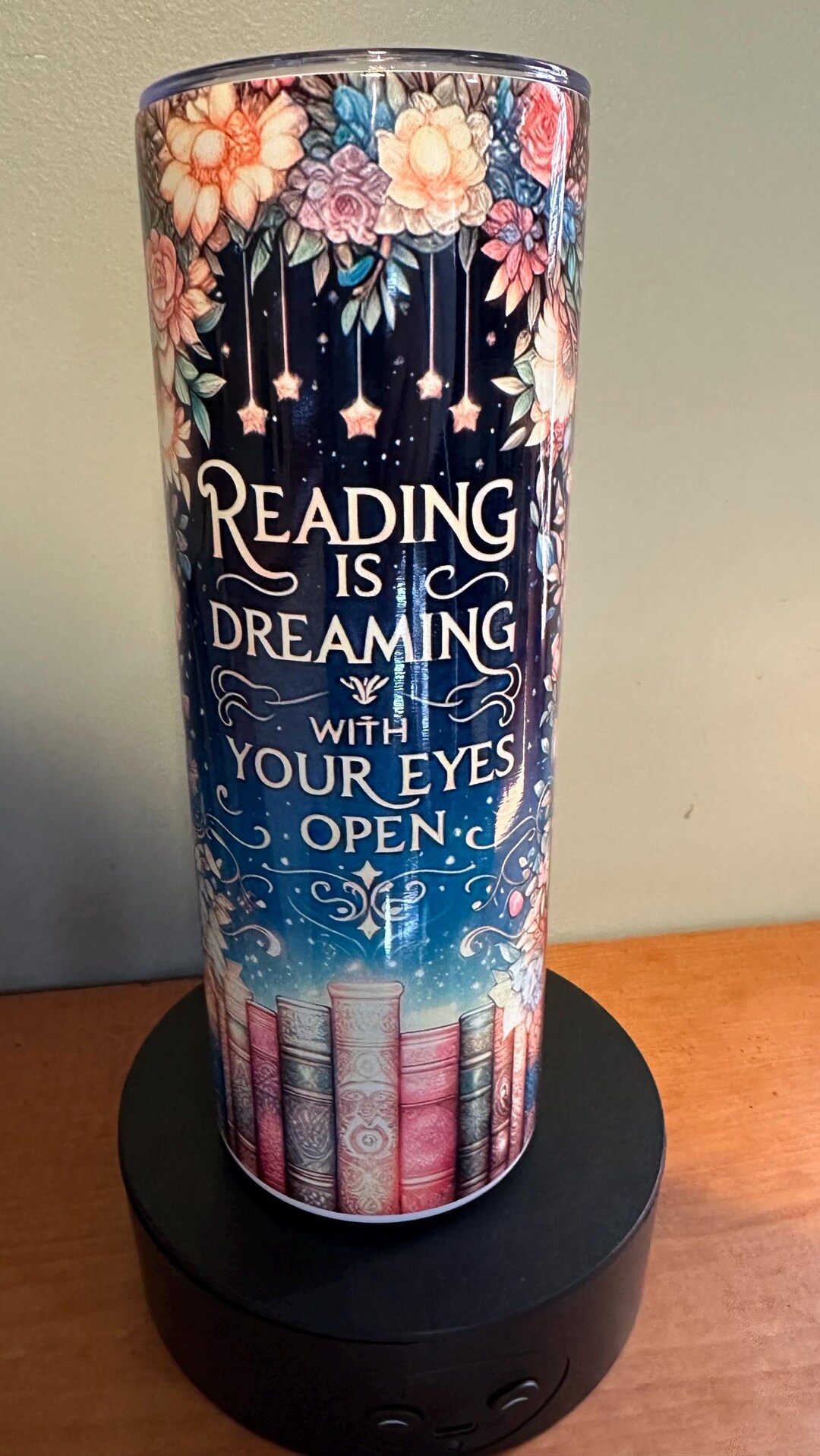Reading is Dreaming Tumbler | Book Lover Gift | Bookish Tumbler ...