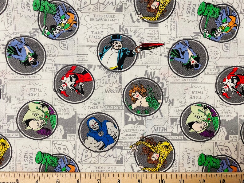 DC Comics Superhero Villains 3 Patterns / Designs 100% | Etsy