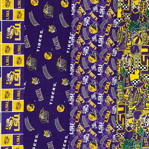 Lsu Fabric - Etsy