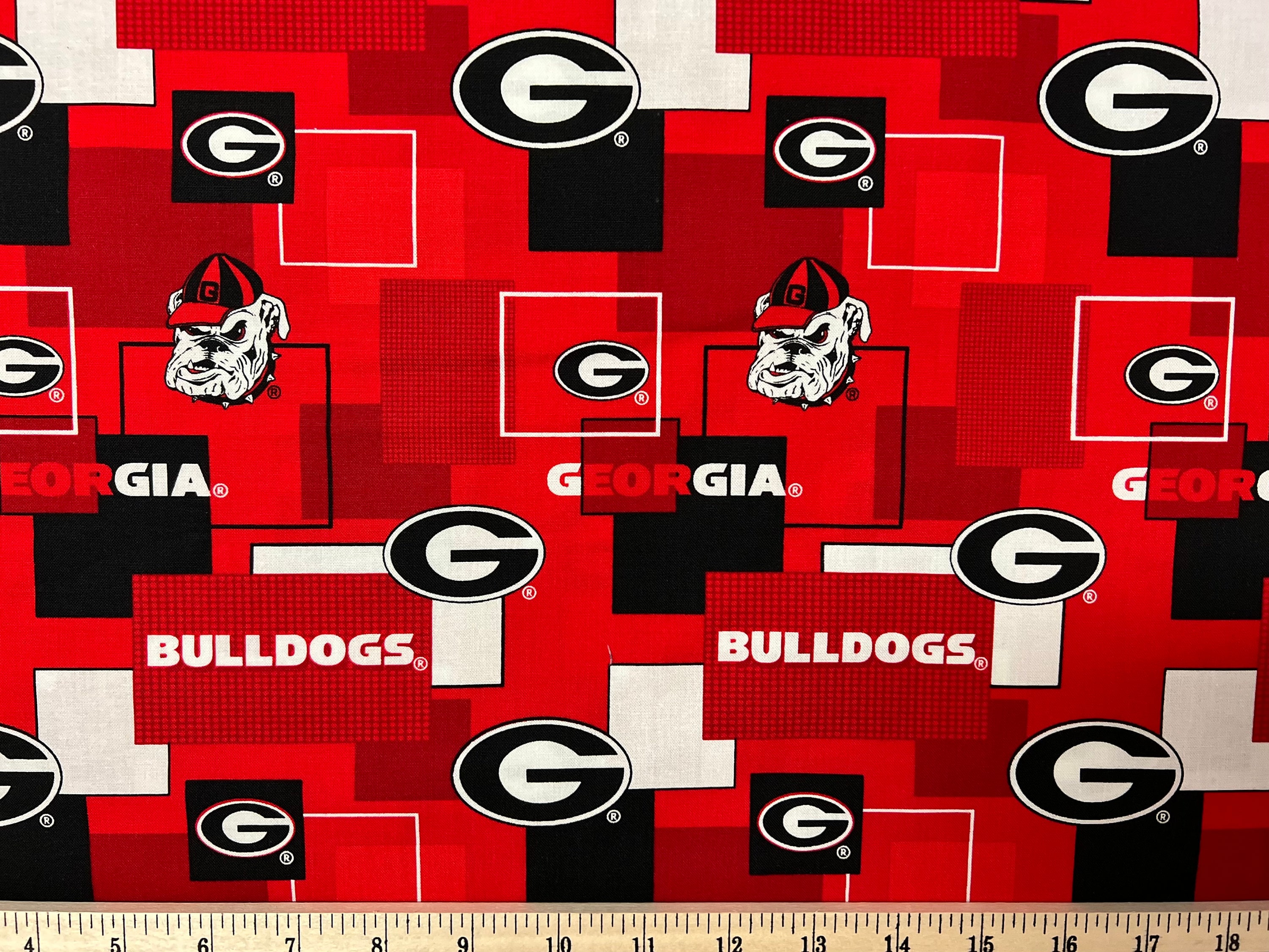 NCAA College University Fabrics, Ohio State Buckeyes or Georgia ...