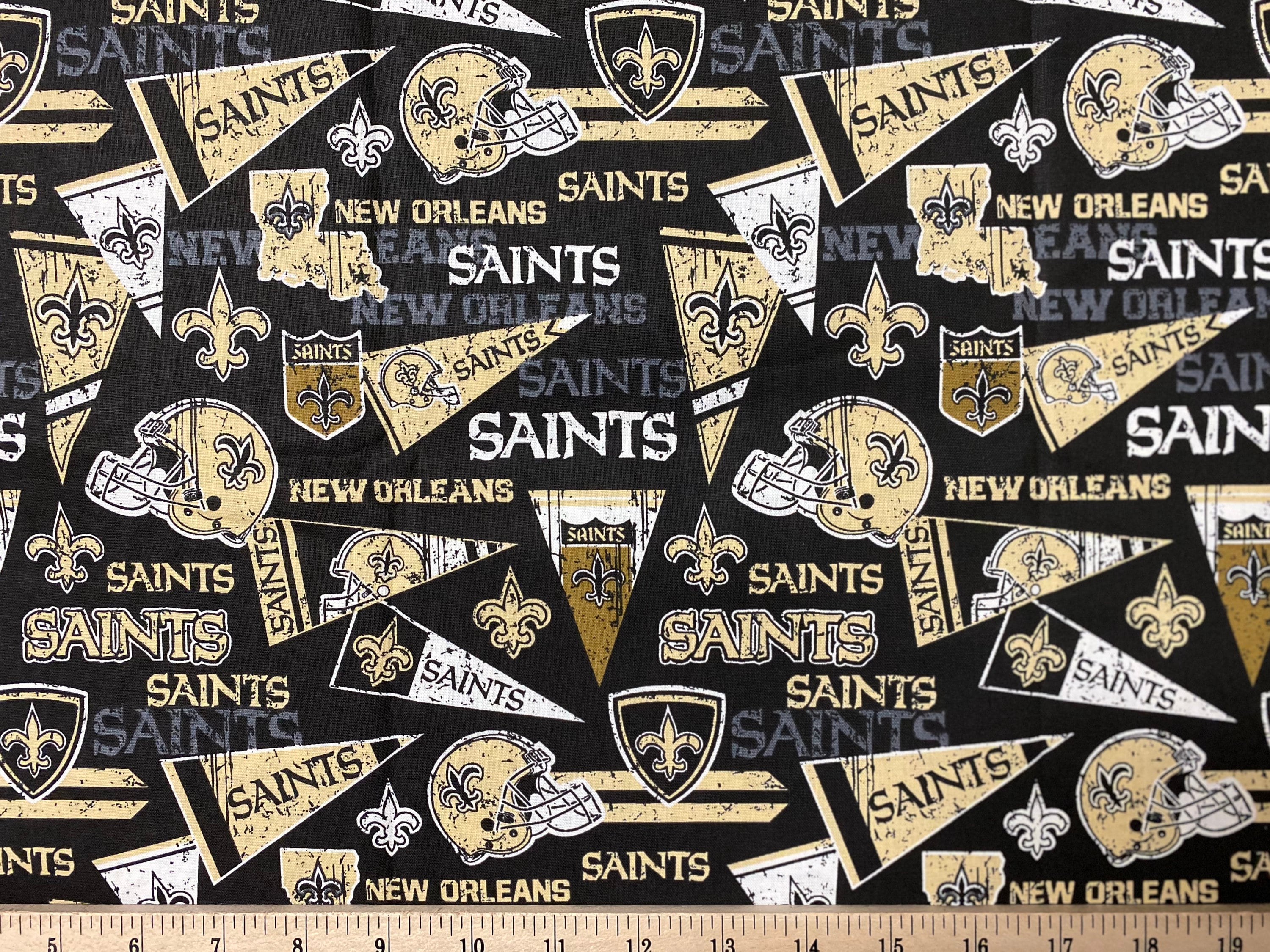 NFL Football Retro Fabric KC Kansas City Chiefs or New - Etsy