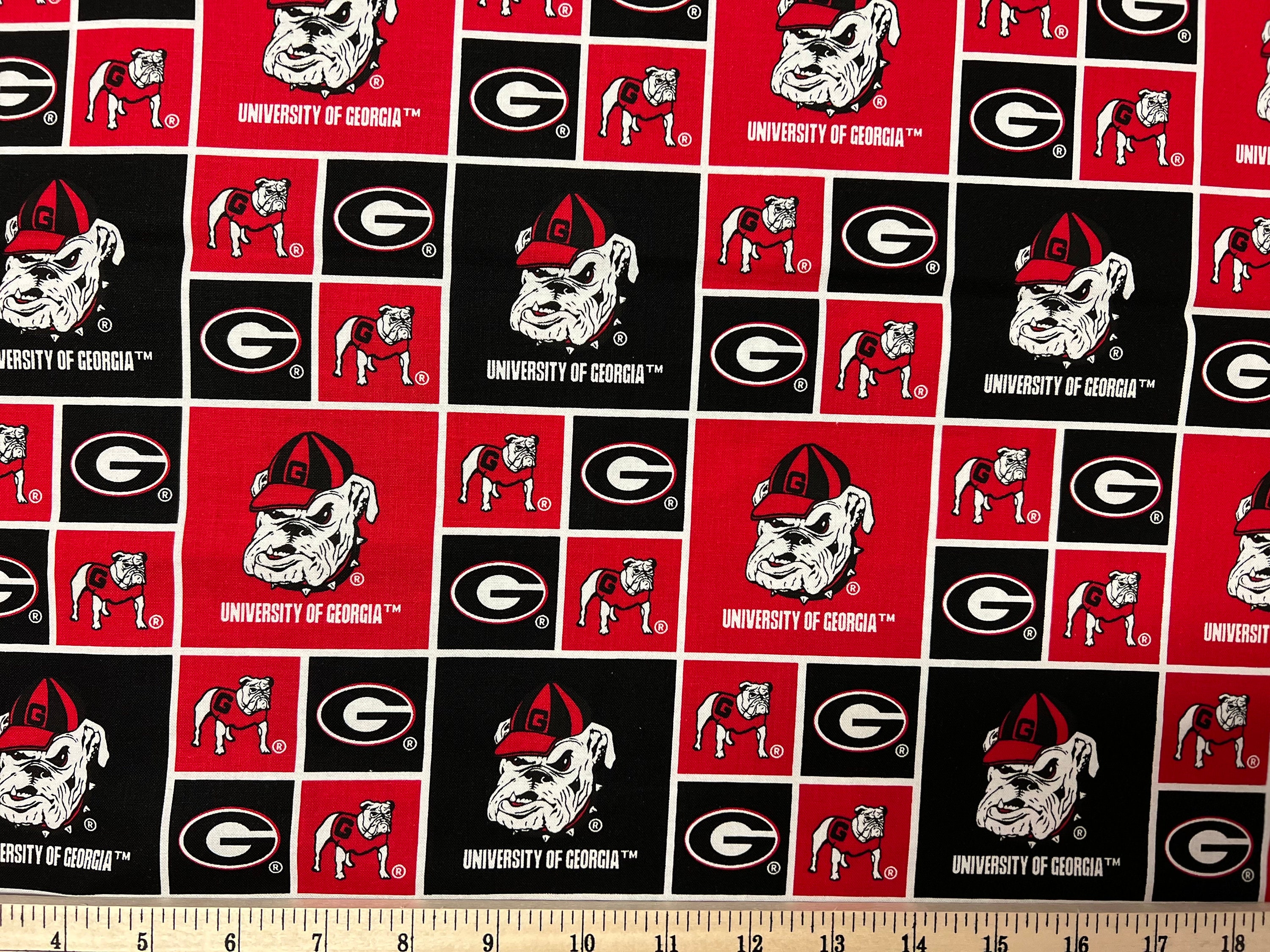 NCAA College University Fabrics, Ohio State Buckeyes or Georgia ...