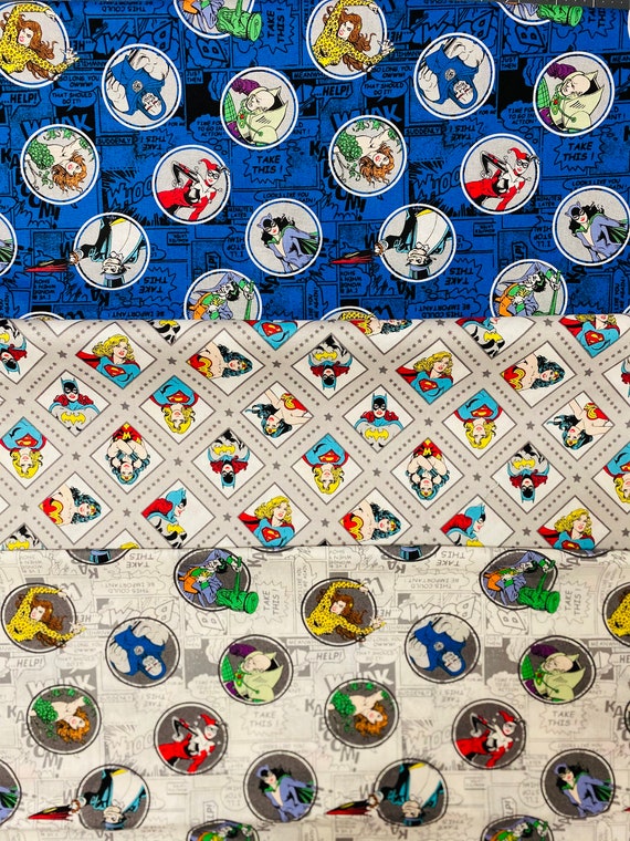 DC Comics Superhero Villains 3 Patterns / Designs 100% | Etsy