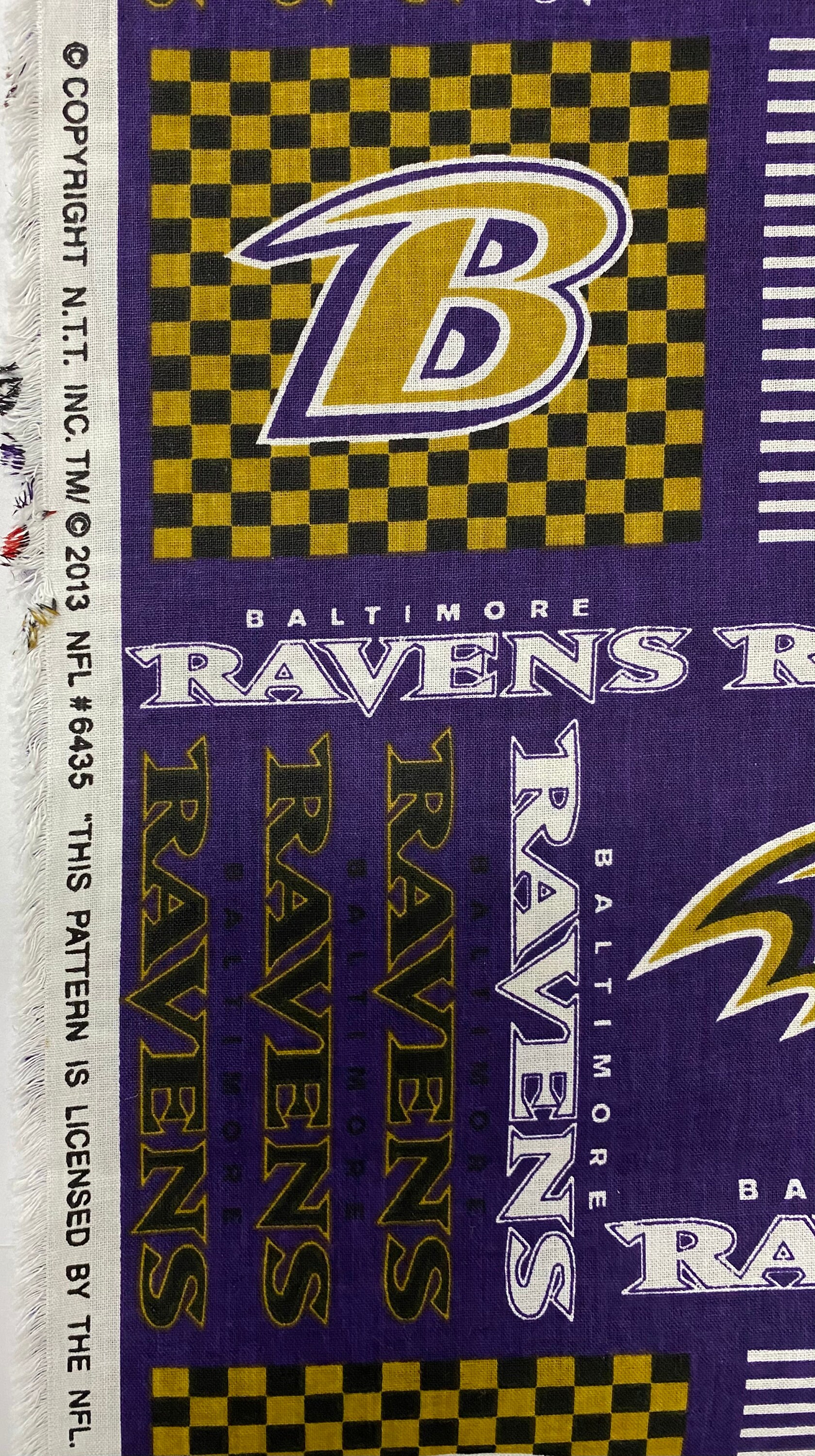 NFL Baltimore Ravens Football 2 Patterns/ Designs 100% | Etsy