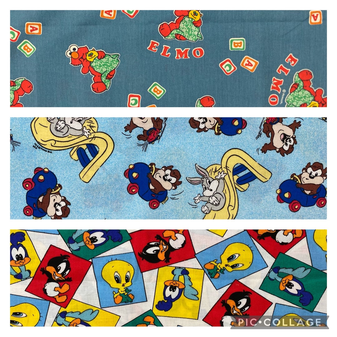 Vintage Looney Tunes Baby Tasmanian Devil & Bugs Bunny or Elmo or ...