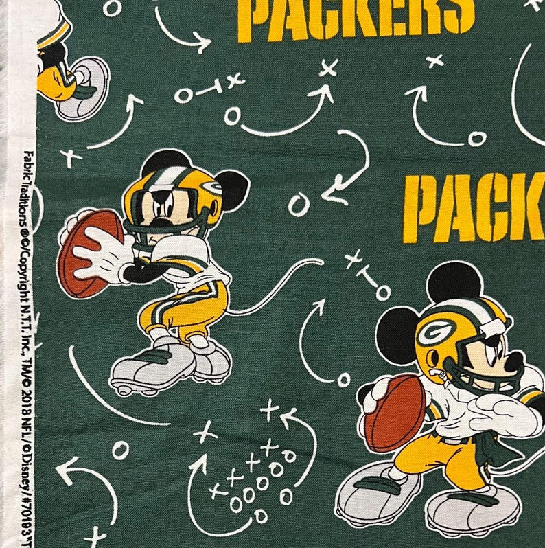 Mickey Mouse Disney, Green Bay GB Packers or New England NE Patriots ...