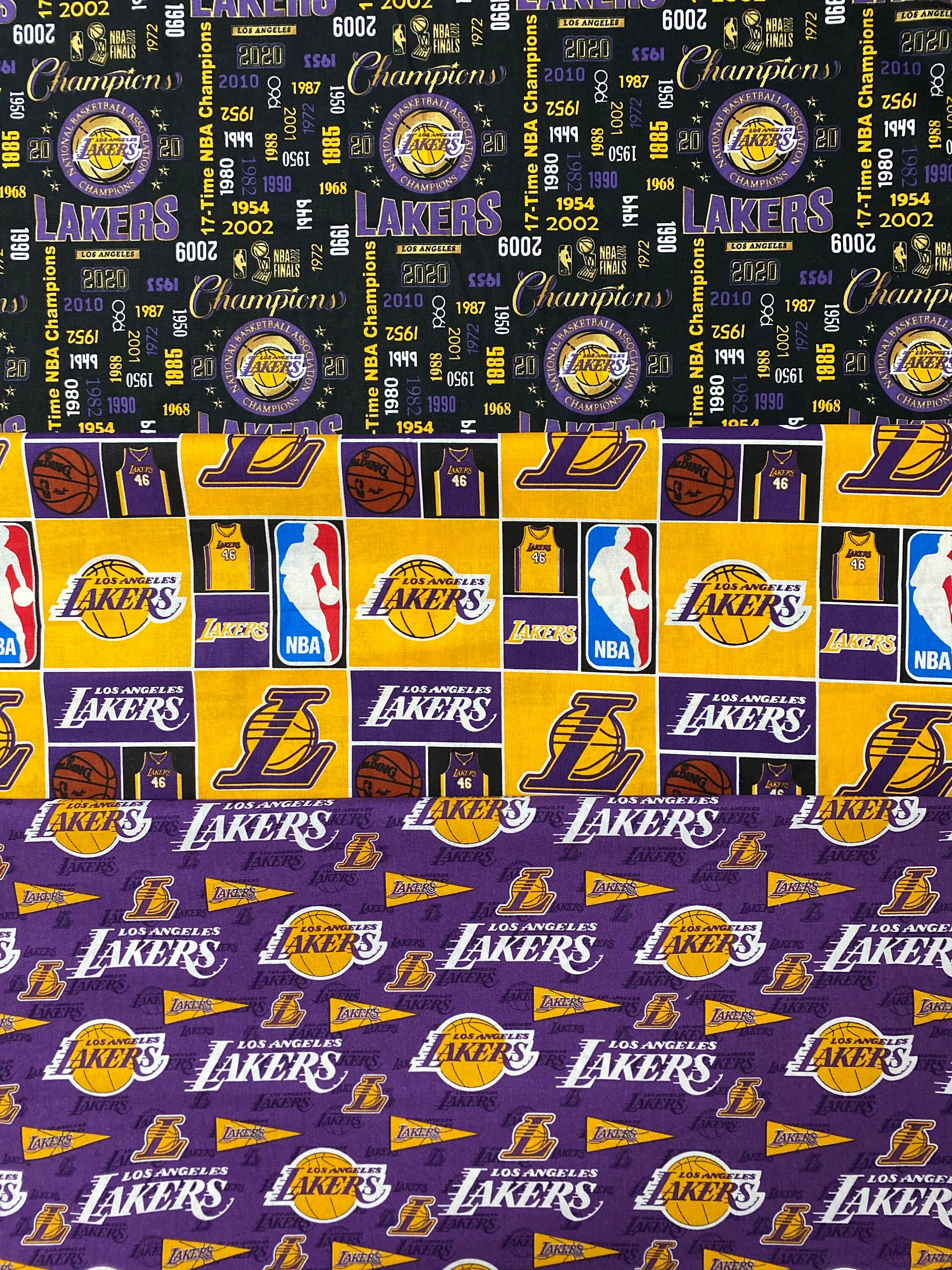 NBA LA Los Angeles Lakers Basketball 3 Patterns / Designs | Etsy