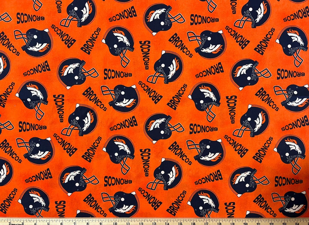 VINTAGE 1998 Denver Broncos NFL Football, Out of Print, Retired, 100% ...