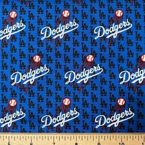 MLB LA Los Angeles Dodgers Baseball Mini Print or Dot Design - Etsy