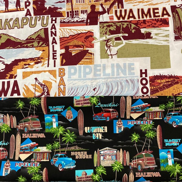 Surfing Fabric - Etsy