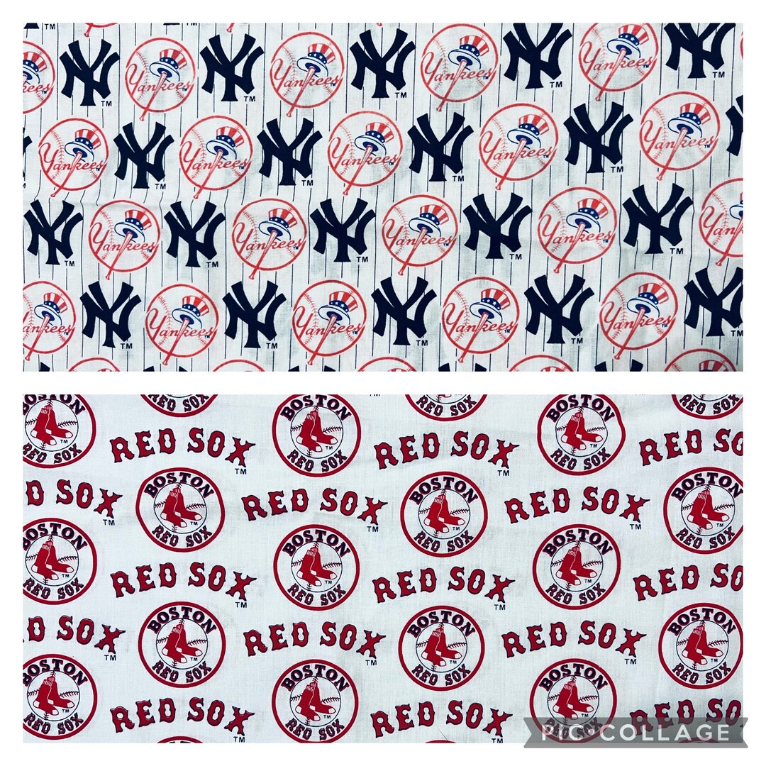 MLB Rare Vintage NY New York Yankees or Boston Red Sox Baseball, 100% ...