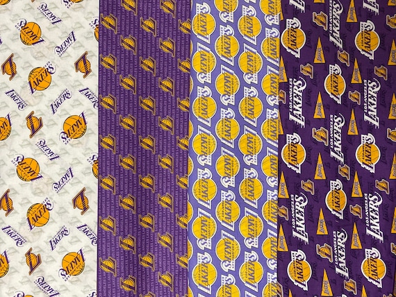 NBA LA Los Angeles Lakers Basketball 4 Patterns Designs 100% | Etsy