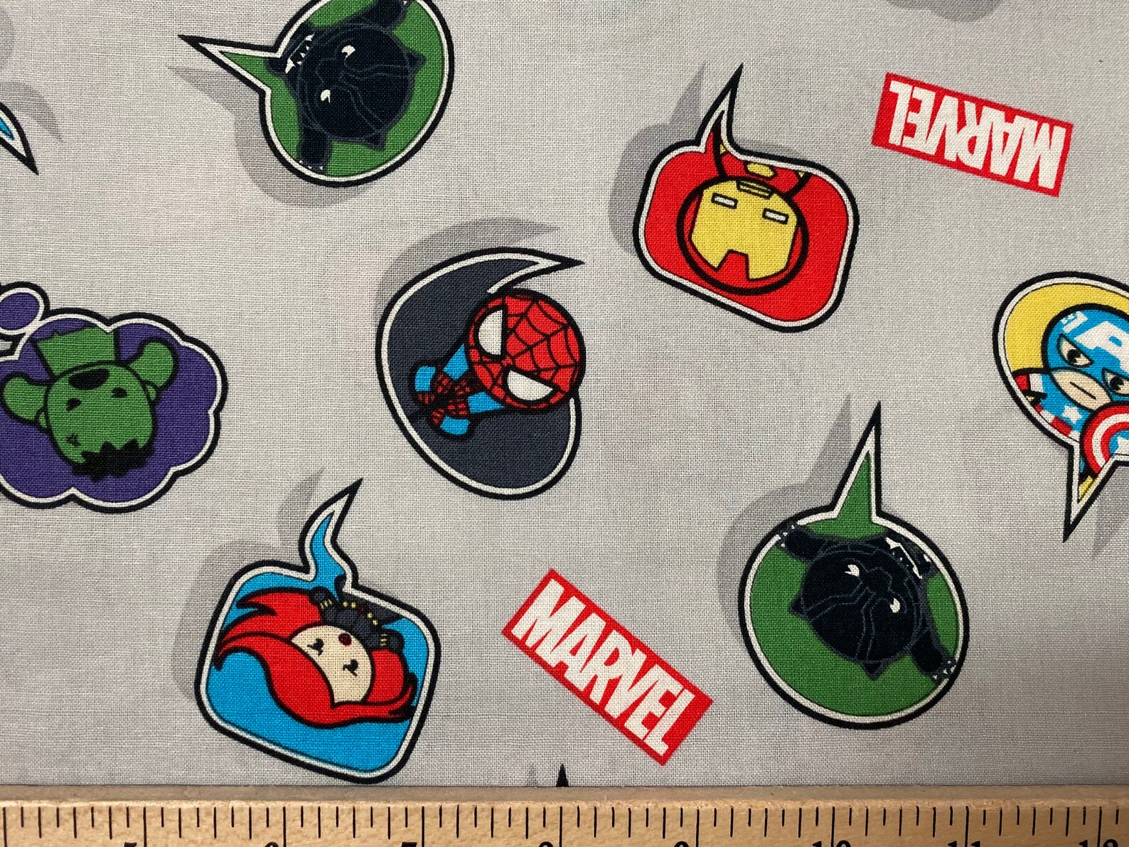 MARVEL Comics Mini Stacked Superhero 4 Patterns / Designs. - Etsy