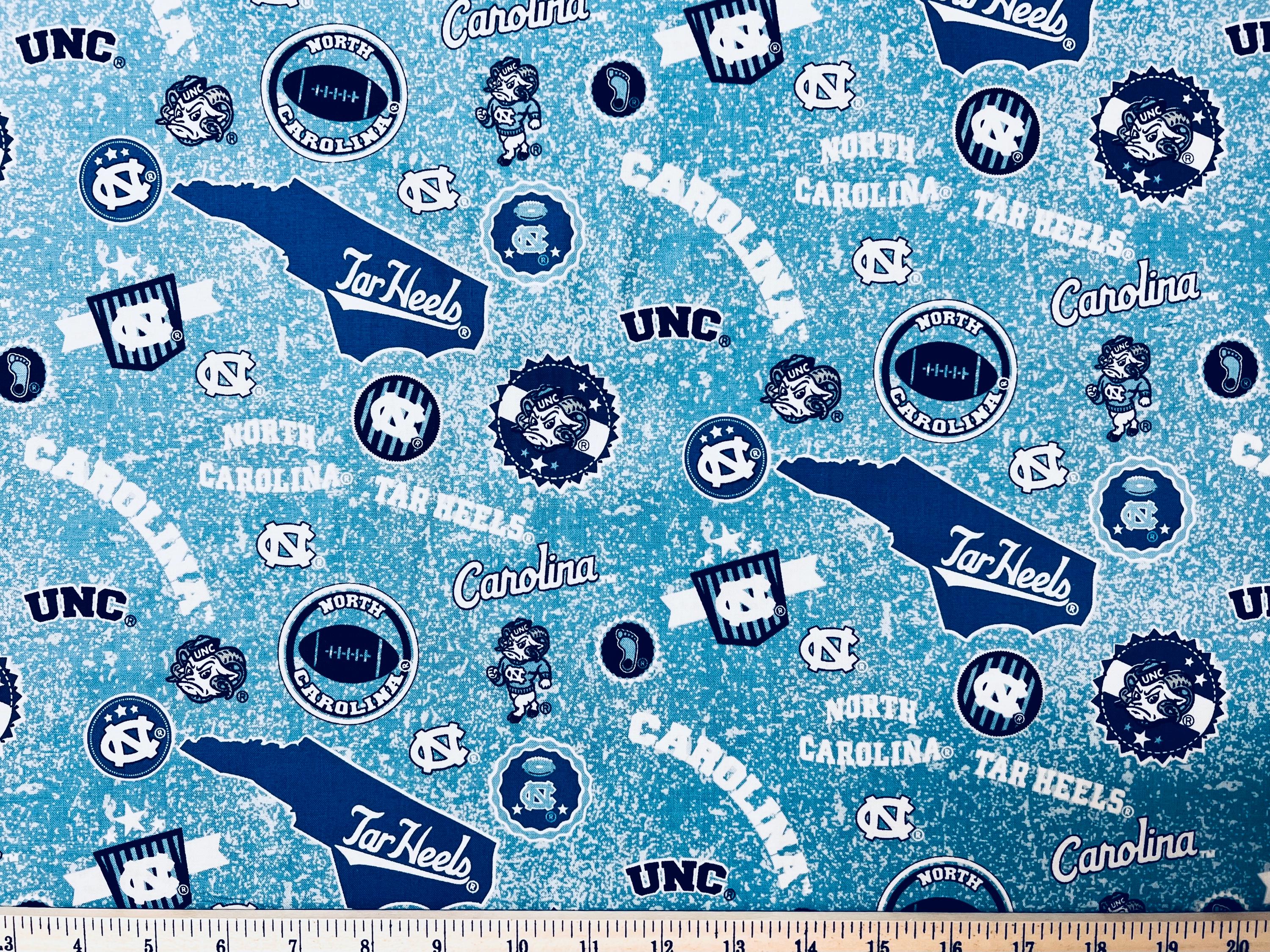 NCAA College UNC University of North Carolina Tarheels, 3 Patterns ...